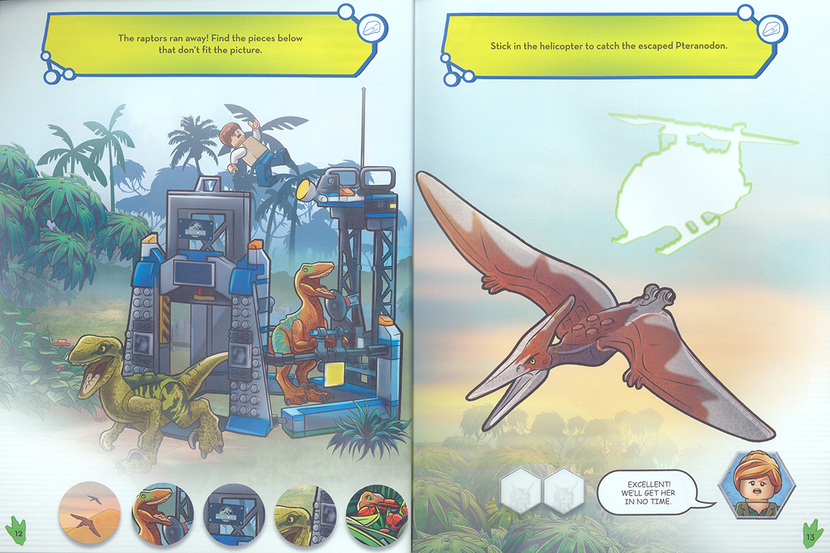 Dinosaur Discovery (LEGO Jurassic World: Sticker Activity Book ...