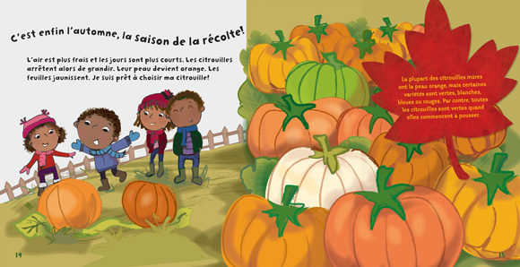 Éditions Scholastic | Vive l'automne! Les citrouilles