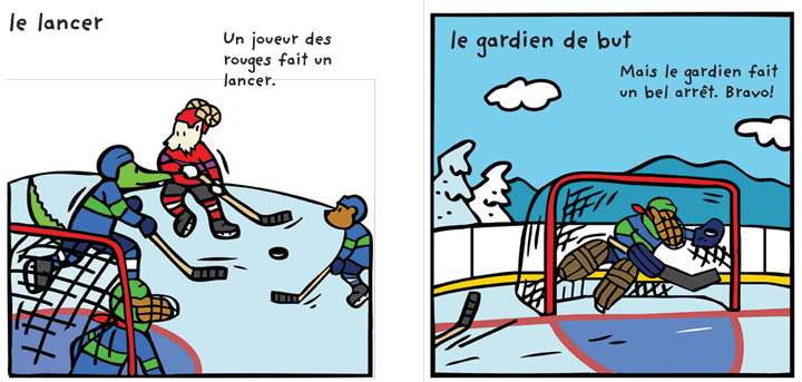 Éditions Scholastic | Canada - hockey en mots