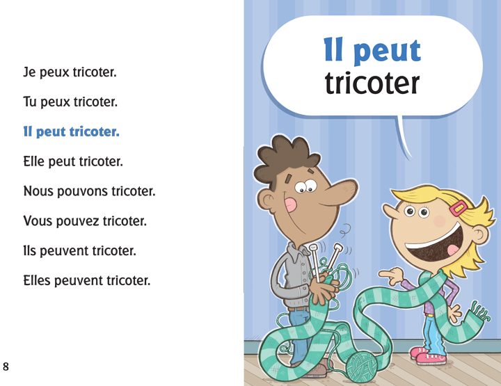 Éditions Scholastic | Nous conjuguons! Le verbe pouvoir au présent de l ...