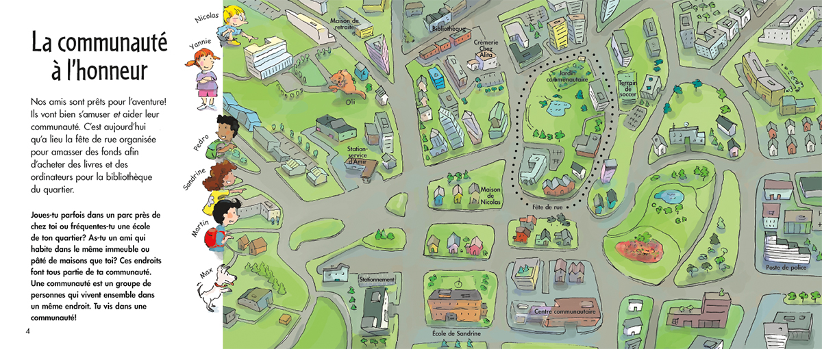 Éditions Scholastic | La vie de mon quartier