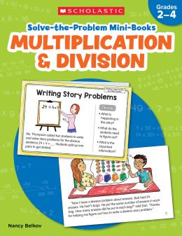 Solve-the-Problem Mini Books: Multiplication & Division | Scholastic Canada