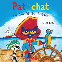 Éditions Scholastic | Pat le chat : La carte au trésor