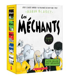 Éditions Scholastic | Coffret Les méchants 2 : Tomes 6 à 10