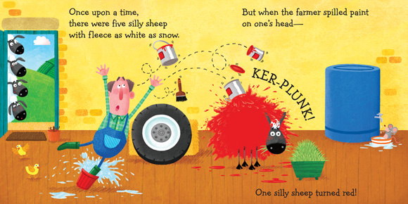 Scholastic Canada | One Sheep, Blue Sheep