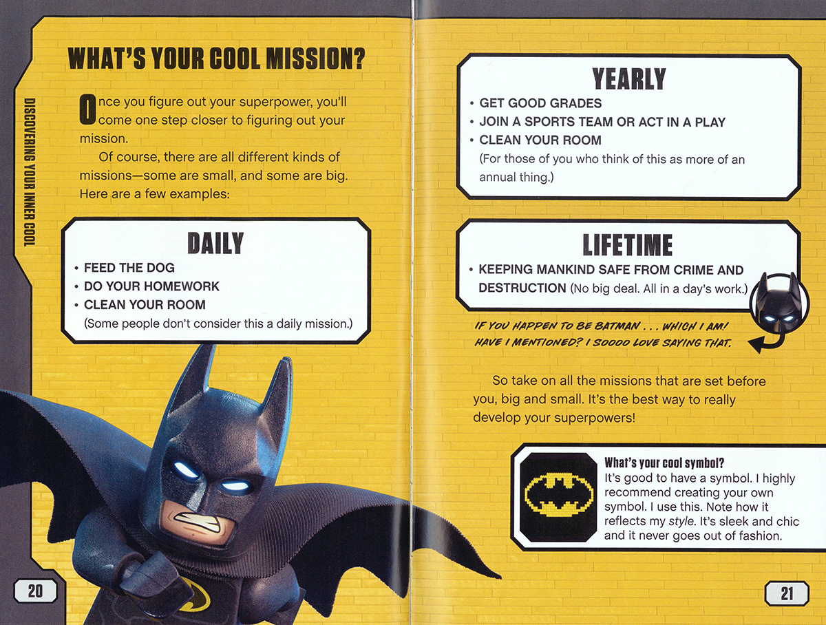 LEGO® Batman Movie: Batman's Guide to Being Cool | Scholastic Canada