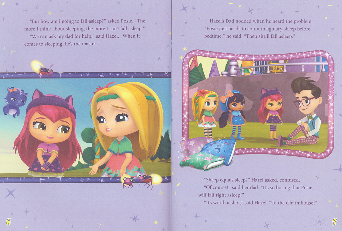 Little Charmers: Panorama Sticker Storybook: The Spell-tacular ...