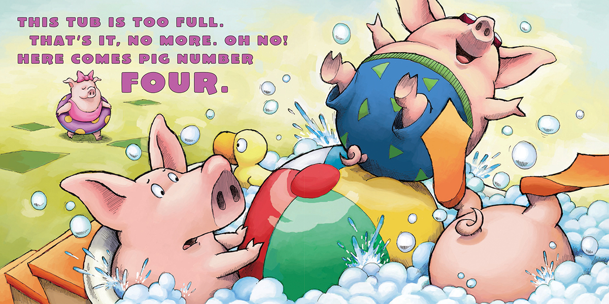 Ten Pigs: An Epic Bath Adventure | Scholastic Canada