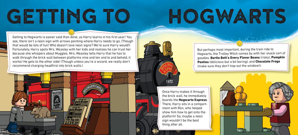 LEGO Harry Potter Hogwarts Handbook with Hermione Minifigure ...