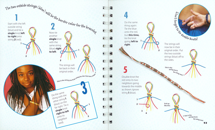 Friendship Bracelet Instructions Pdf