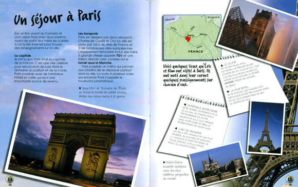 Éditions Scholastic | Voyages autour du monde : France