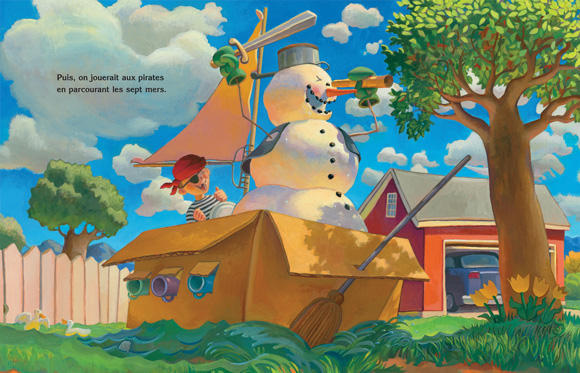 Éditions Scholastic | L' année magique des bonshommes de neige