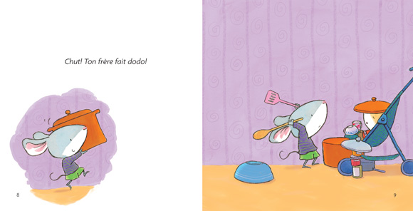 Éditions Scholastic | Chut! Mon frère fait dodo!