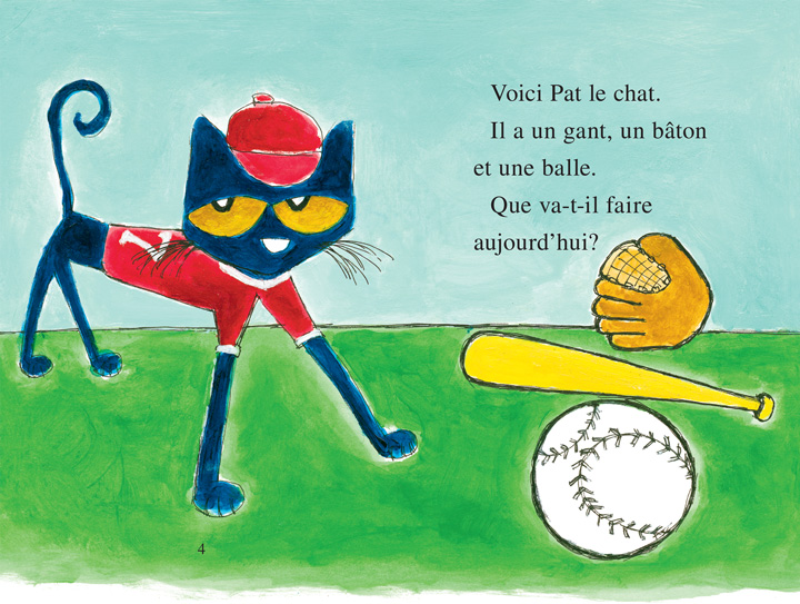 Éditions Scholastic | Je lis avec Pat le chat : Pat au baseball