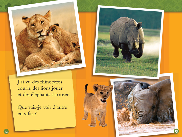 Éditions Scholastic | National Geographic Kids : En safari (niveau 1)