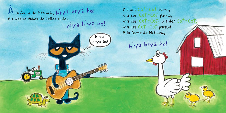 Éditions Scholastic | Pat le chat : À la ferme de Mathurin