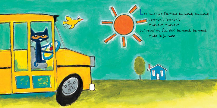 Éditions Scholastic | Pat le chat : Les roues de l'autobus