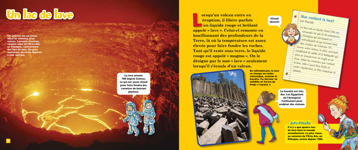 Éditions Scholastic | L' autobus magique présente les volcans et les ...