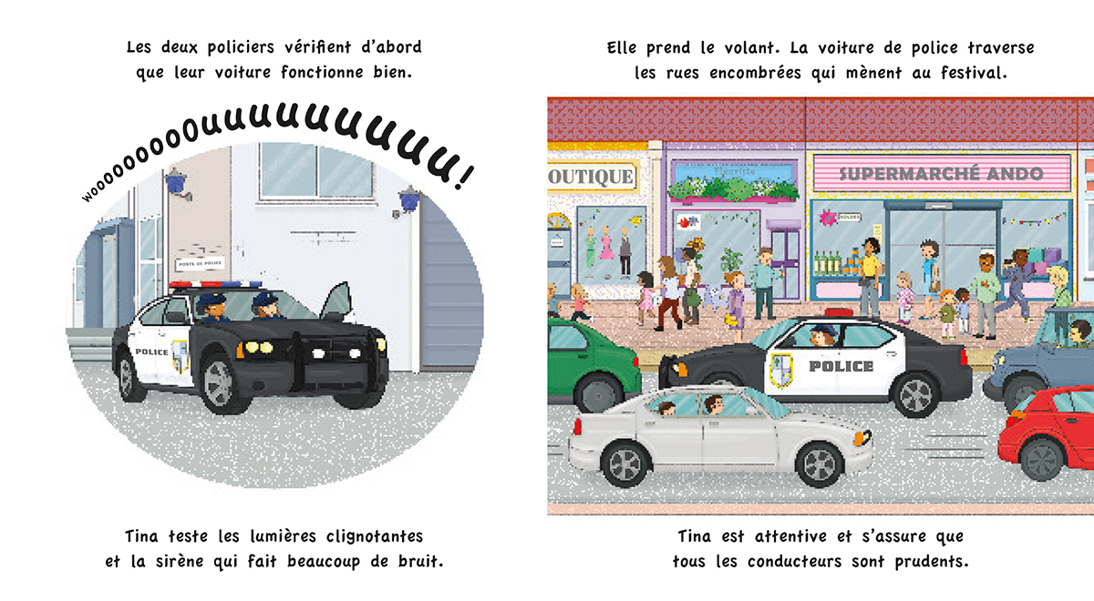 Éditions Scholastic | Au travail : Policiers