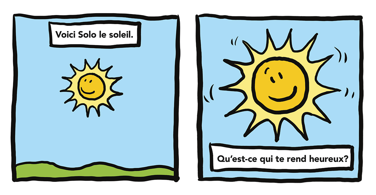 Éditions Scholastic | Ma première BD : Solo le soleil