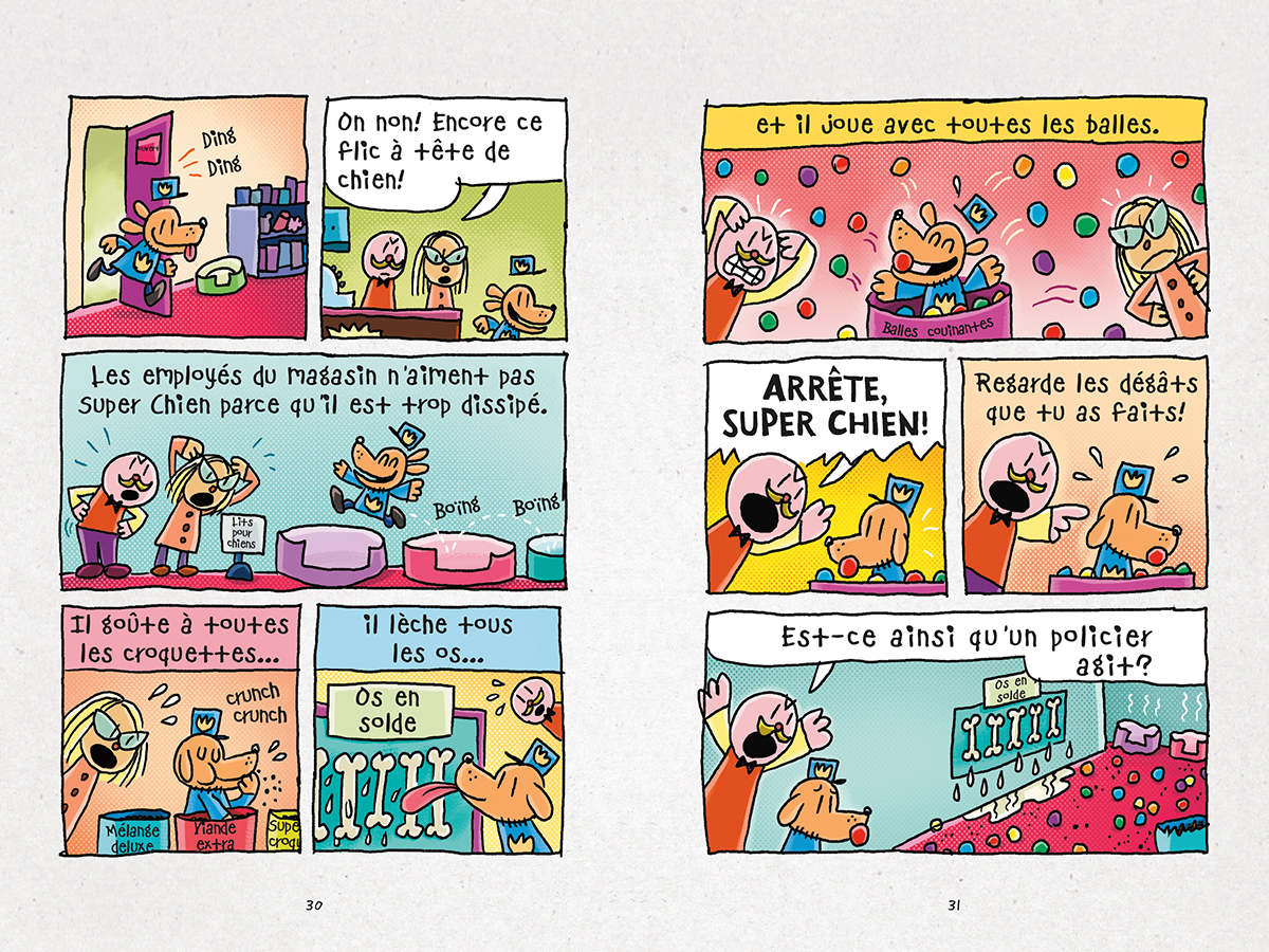 Éditions Scholastic | Super Chien : N° 2 - Déchaîné