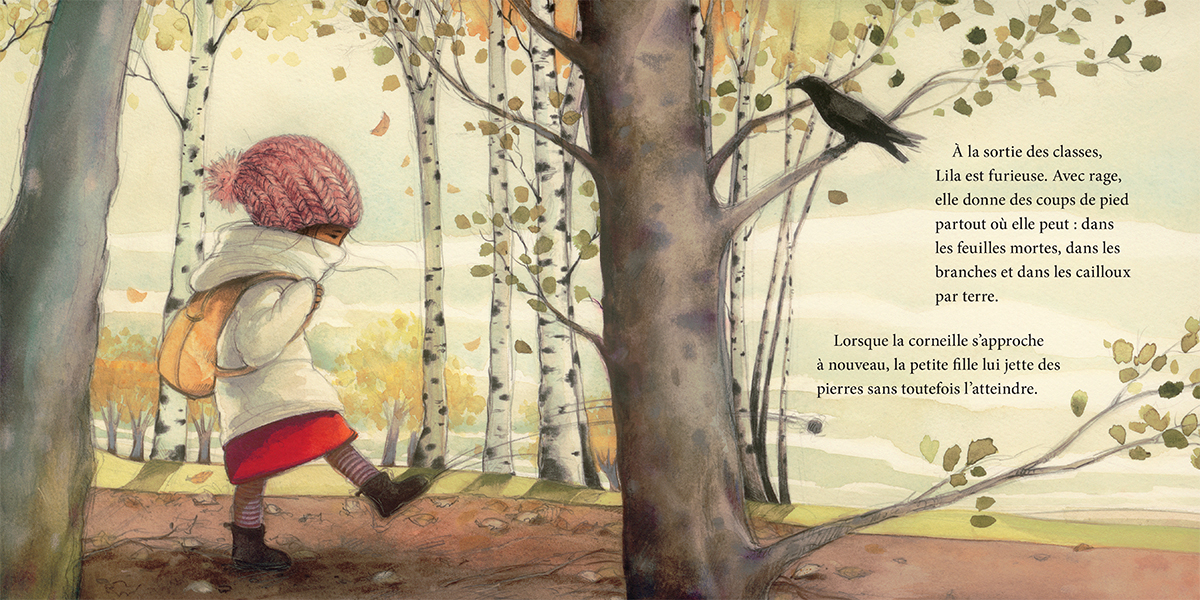 Éditions Scholastic | Lila et la corneille