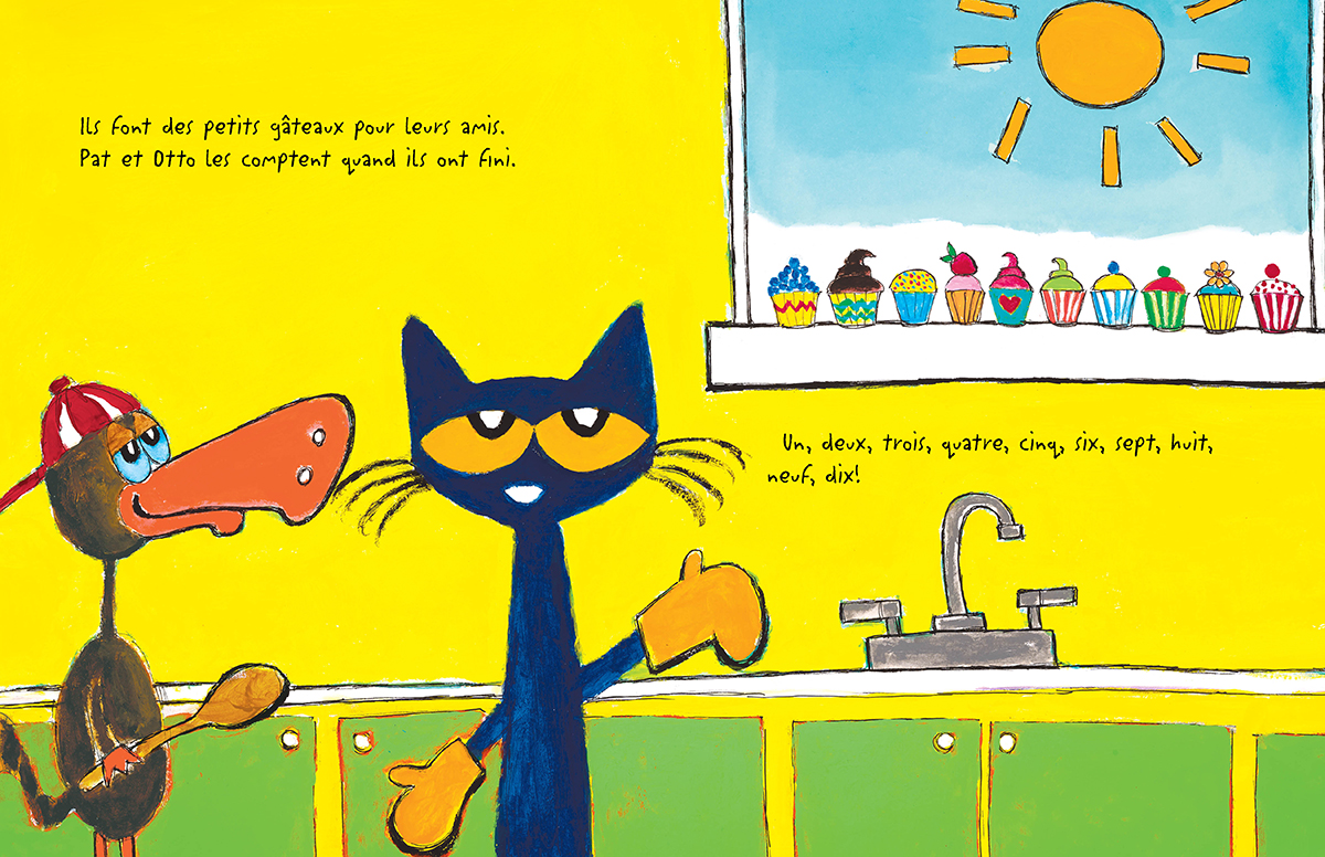 Éditions Scholastic | Pat le chat : Le mystère des petits gâteaux