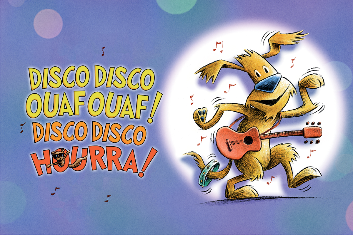 Éditions Scholastic | Joe Rigolo : Un, deux, trois, disco!