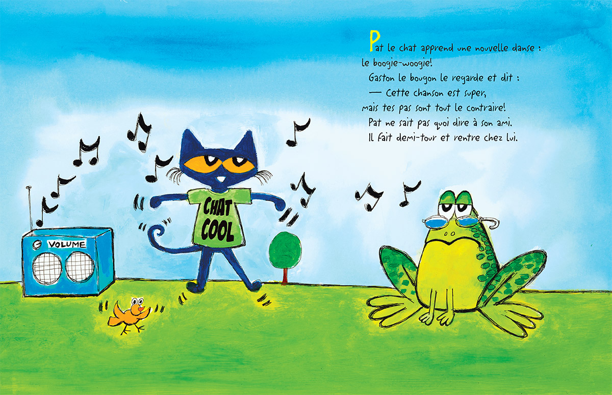 Éditions Scholastic | Pat le chat : Je danse tout le temps