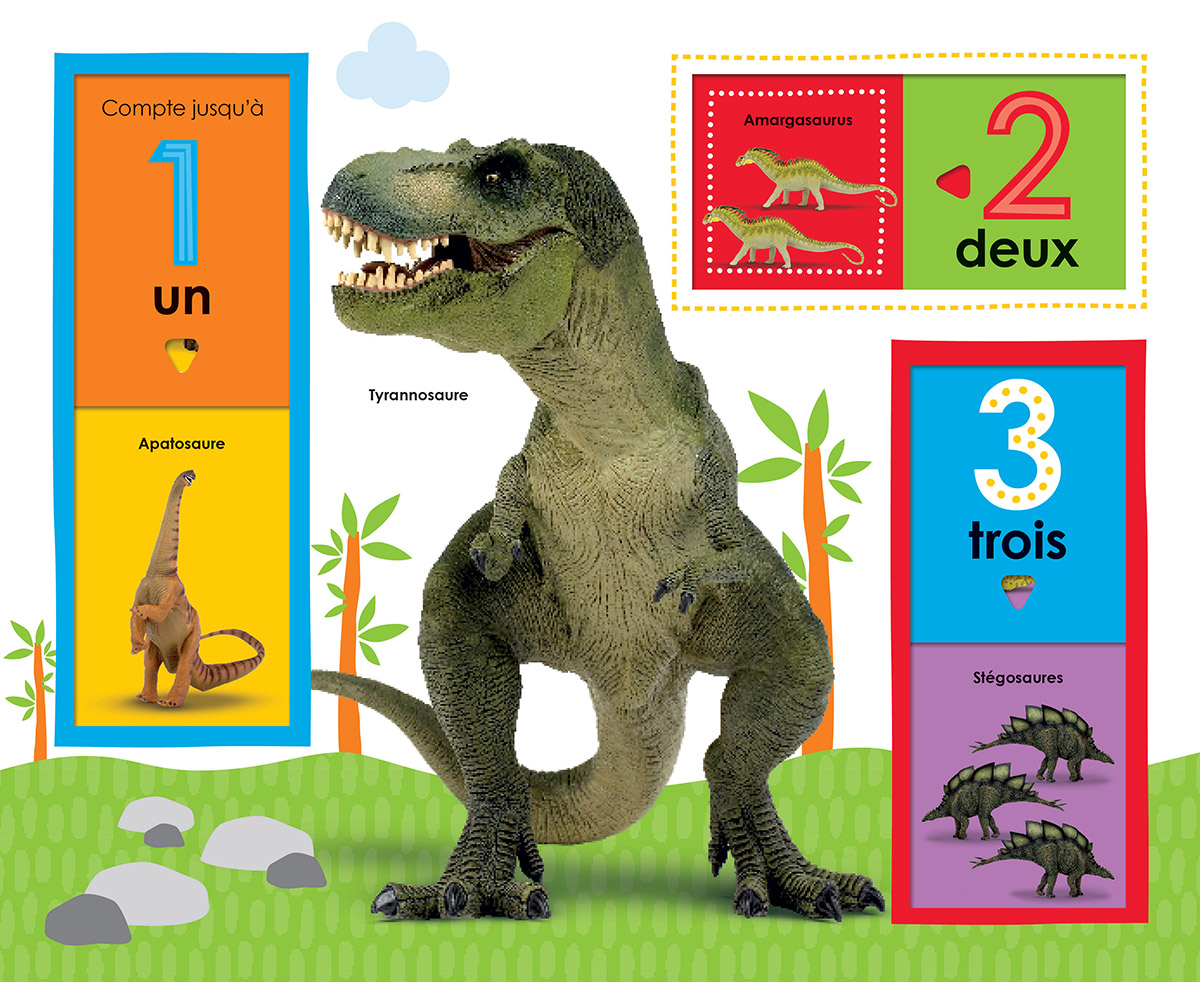 Éditions Scholastic | Apprendre avec Scholastic : Comptons les dinosaures