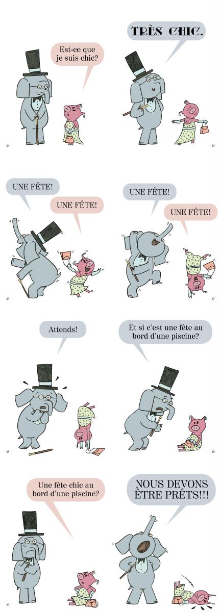 Éditions Scholastic | Éléphant et Rosie : Je suis invitée à une fête!