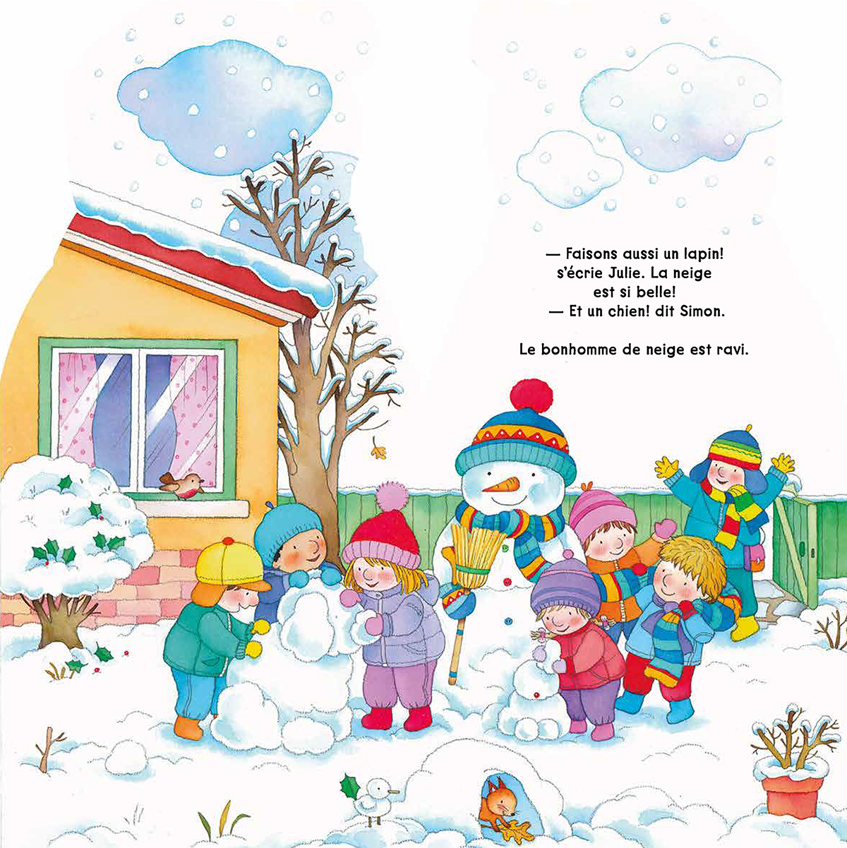 Éditions Scholastic | Le bonhomme de neige