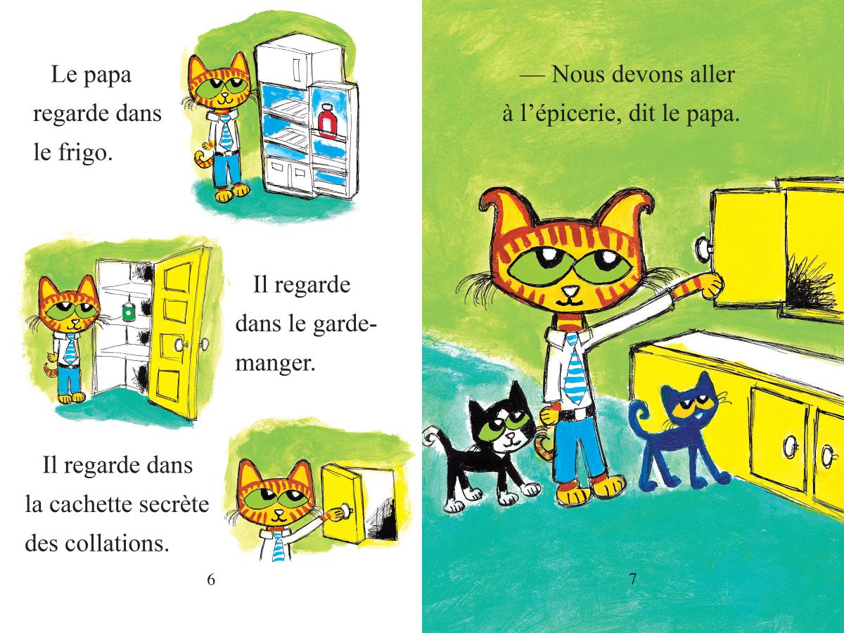 Éditions Scholastic | Je lis avec Pat le chat : Pat à l’épicerie
