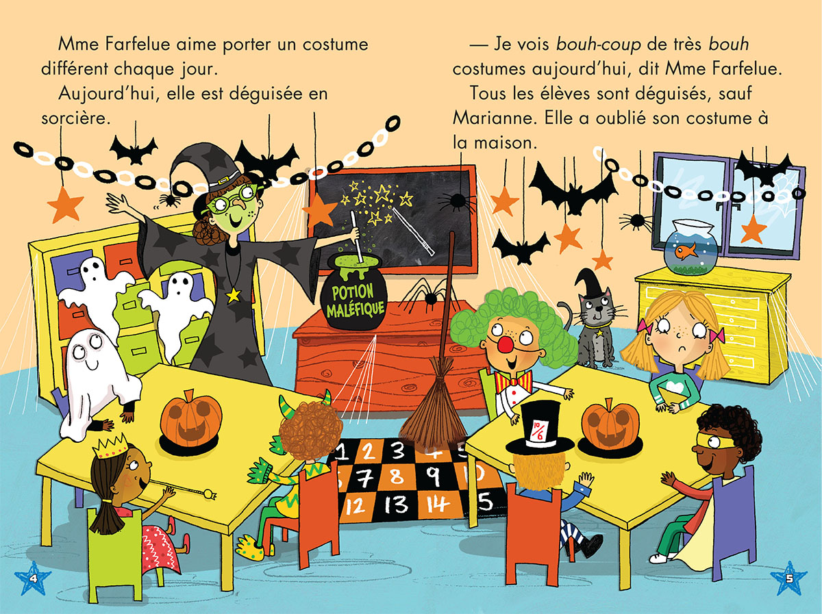 Éditions Scholastic | Mes amis de classe : À vos marques! Prêts? Bouh!