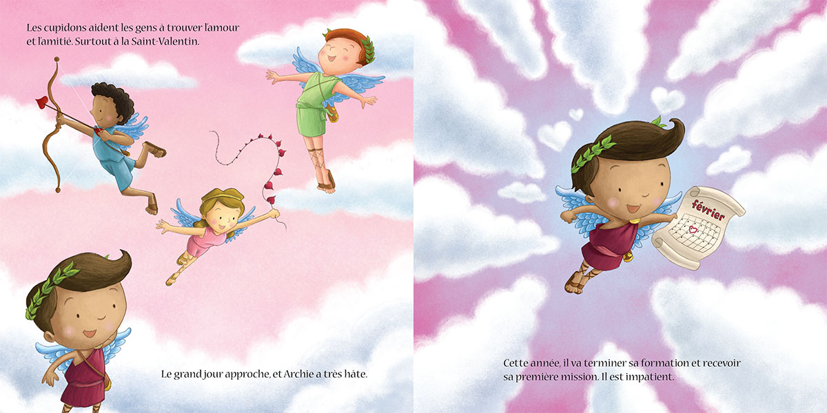Éditions Scholastic | Le cupidon trop petit