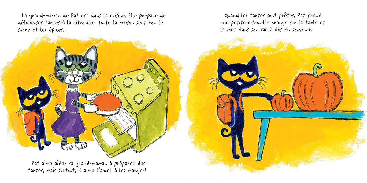 Éditions Scholastic | Pat le chat : J’aime l’automne