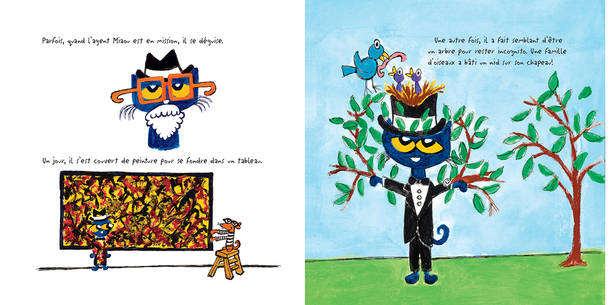 Éditions Scholastic | Pat le chat : Agent secret