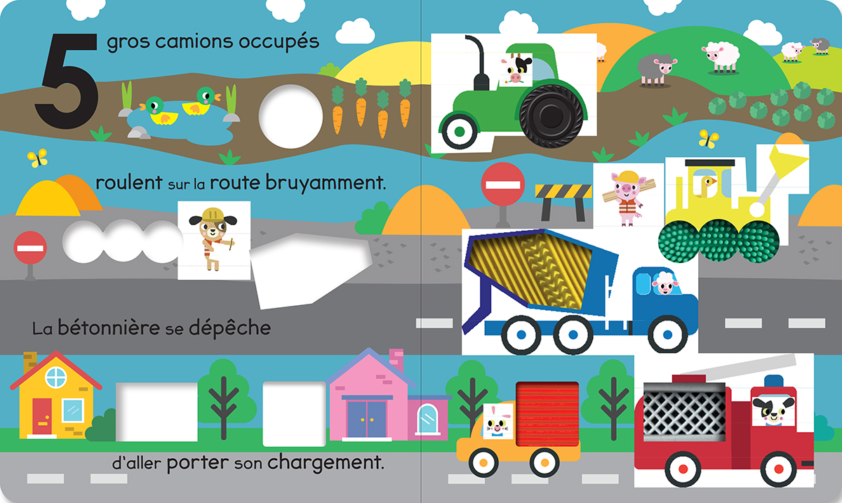 Éditions Scholastic | 5 gros camions