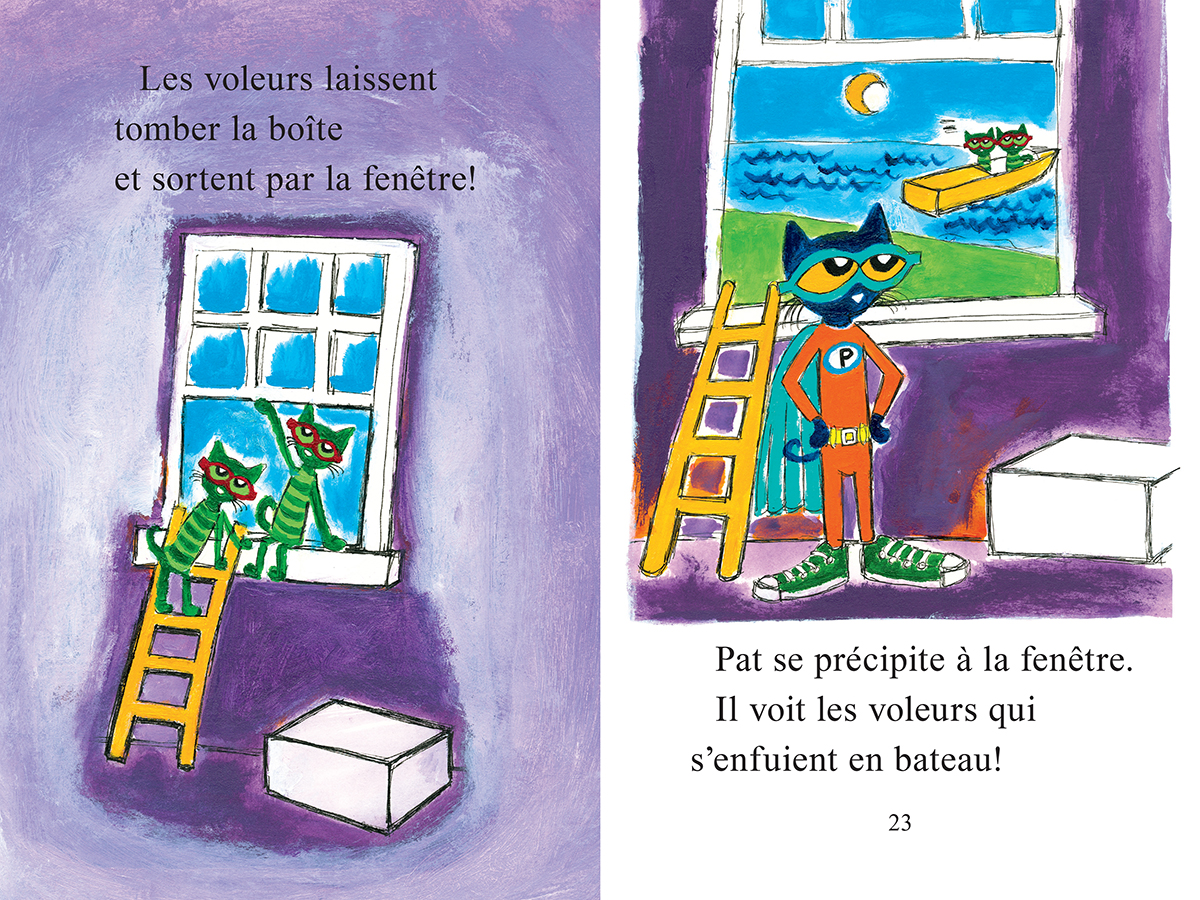 Éditions Scholastic | Je lis avec Pat le chat : Super Pat