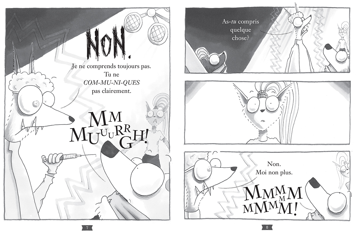 Éditions Scholastic | Les méchants 15 : Ouvrez grand et dites Aaaah!