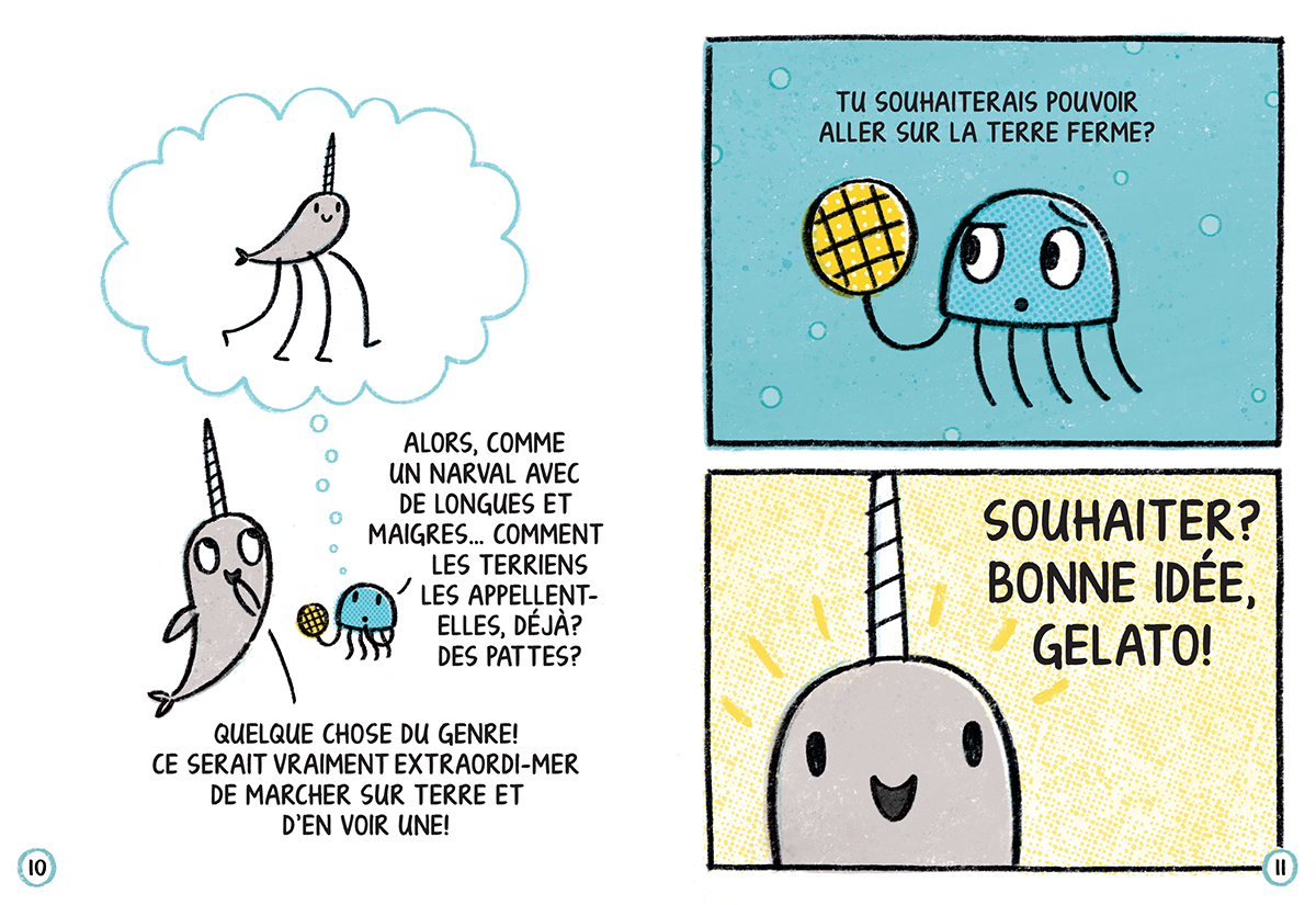 Éditions Scholastic | Les aventures de Narval et Gelato N° 7 ...