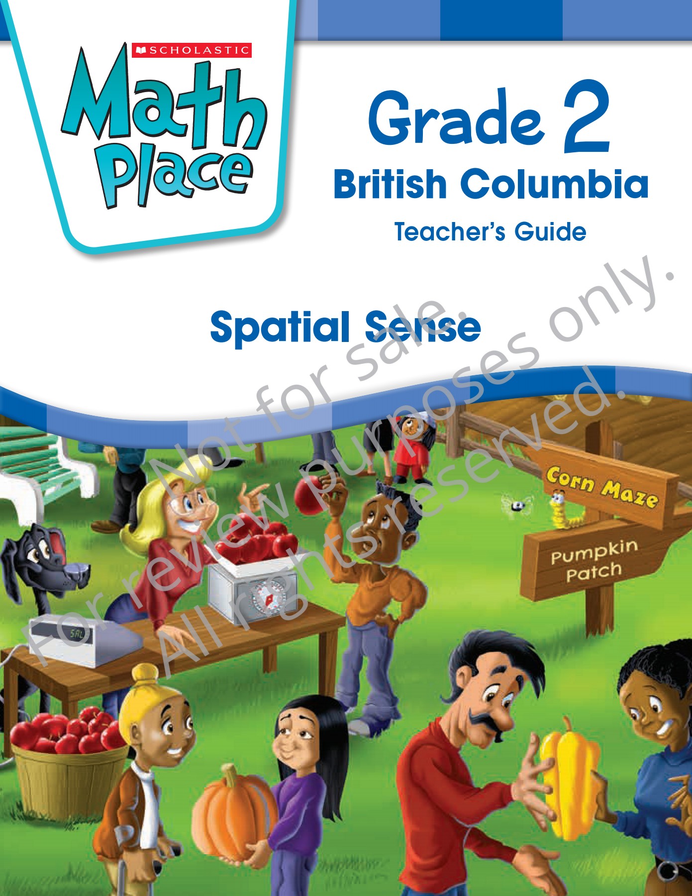 Math Place - Grade 2 - BC - Spatial Sense - Teachers' Guide - Sample