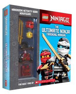 LEGO Ninjago box with handbook, activity book, and minifigure: The ...