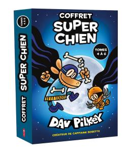 Éditions Scholastic | Coffret Super Chien : Tomes 4 à 6