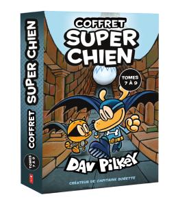 Éditions Scholastic | Coffret Super Chien : Tomes 7 à 9
